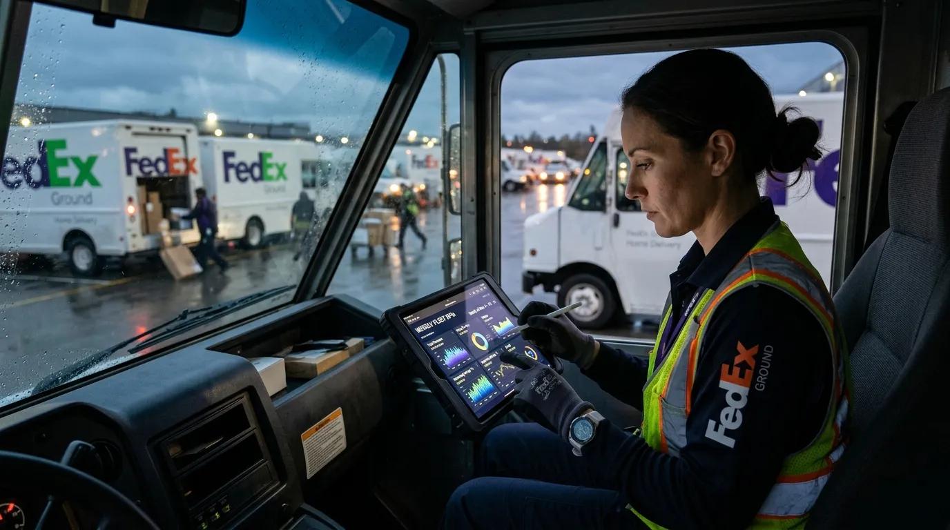 5 Fleet Dashboard KPIs FedEx Contractors Track Weekly | FleetWage
